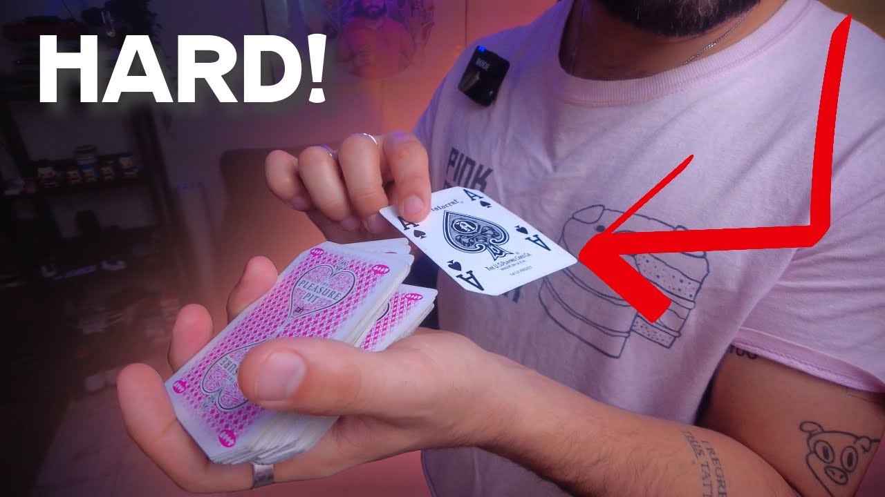 Most SKILLFUL Card Trick - Tutorial - YouTube