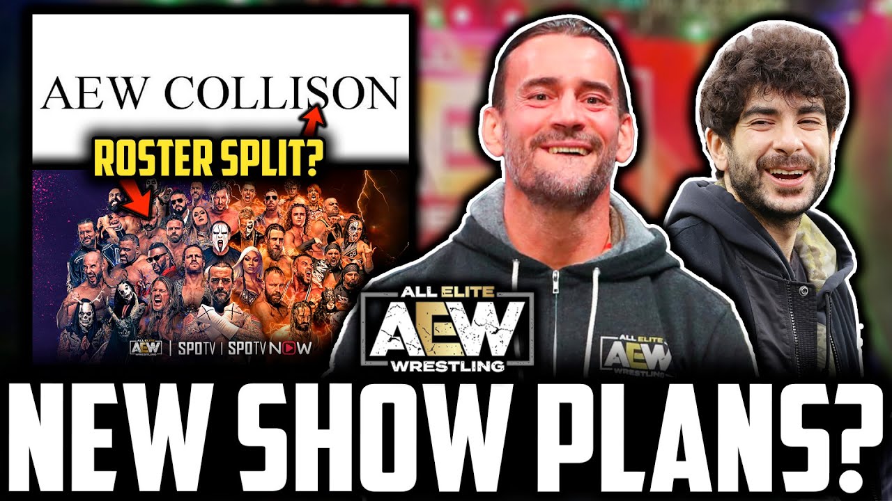 AEW CM Punk SATURDAY SHOW PLANS? | AEW ROSTER SPLIT? | AEW All In ...