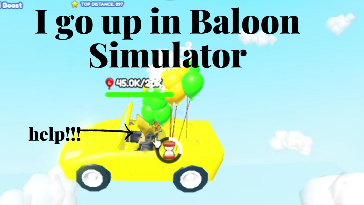I went up in Roblox Balloon Simulator - YouTube