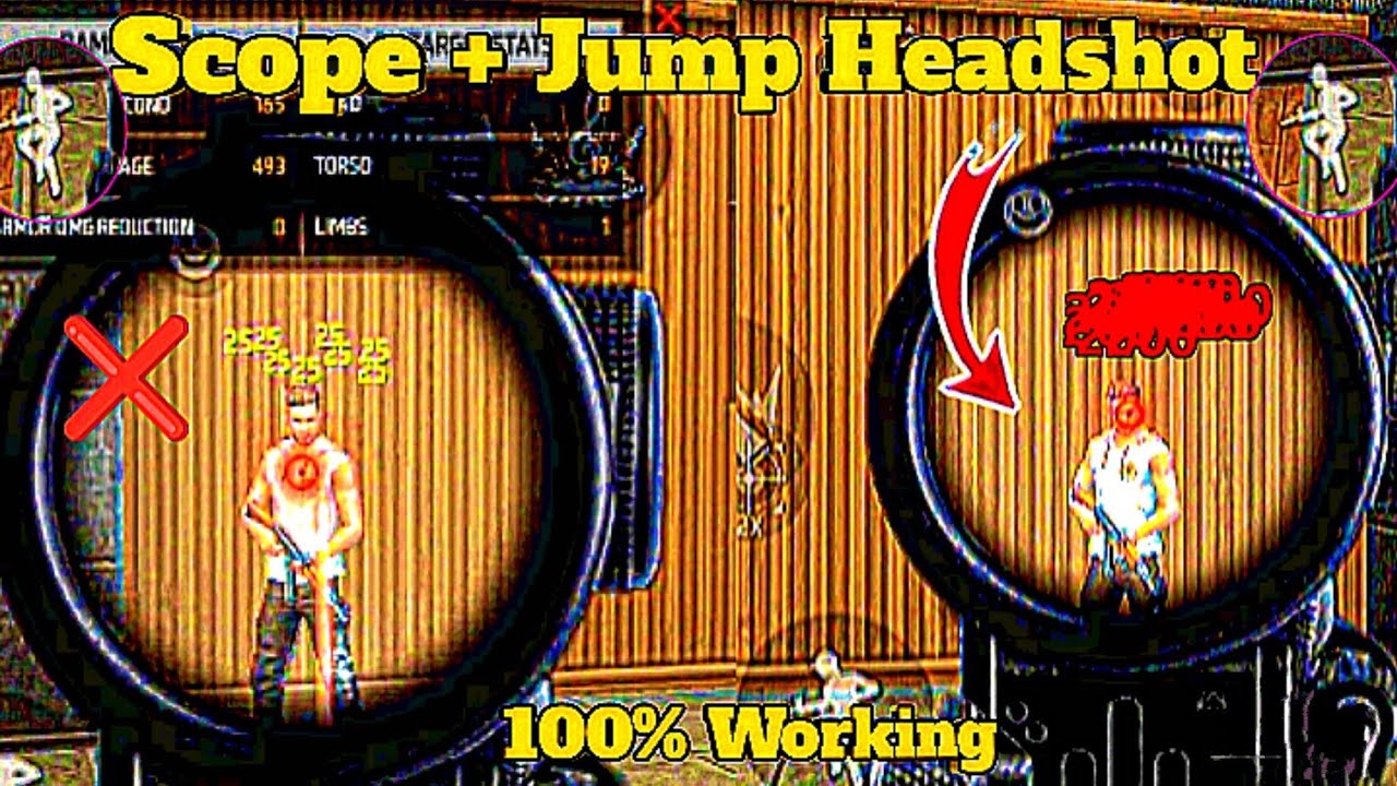 UMP JUMP & SCOPE HEADSHOT 🥵 TRICK LIKE WHITE FF😮|| How To UMP JUMP & SCOPE HEADSHOT TUTORIAL ...