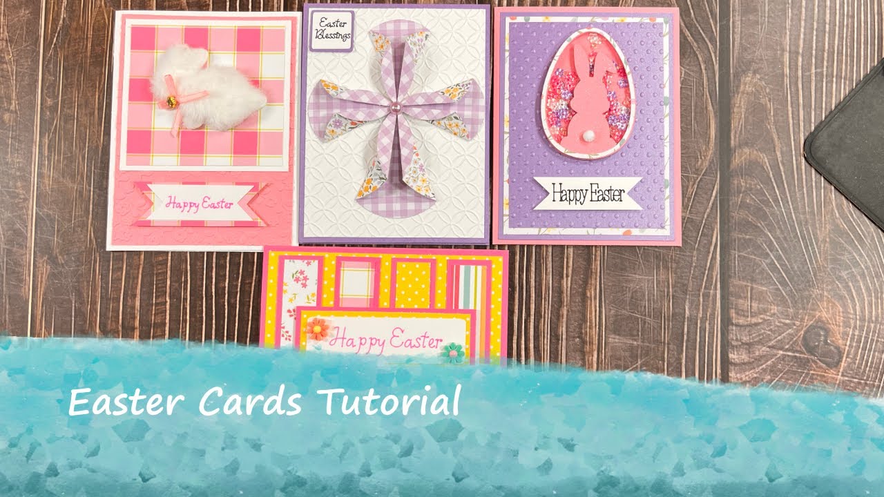 Easter Cards Tutorial - YouTube