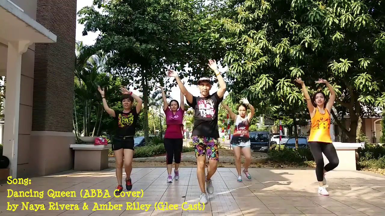 Dancing Queen (Glee Cast) - Zumba Routine (Arief ZIN) - YouTube