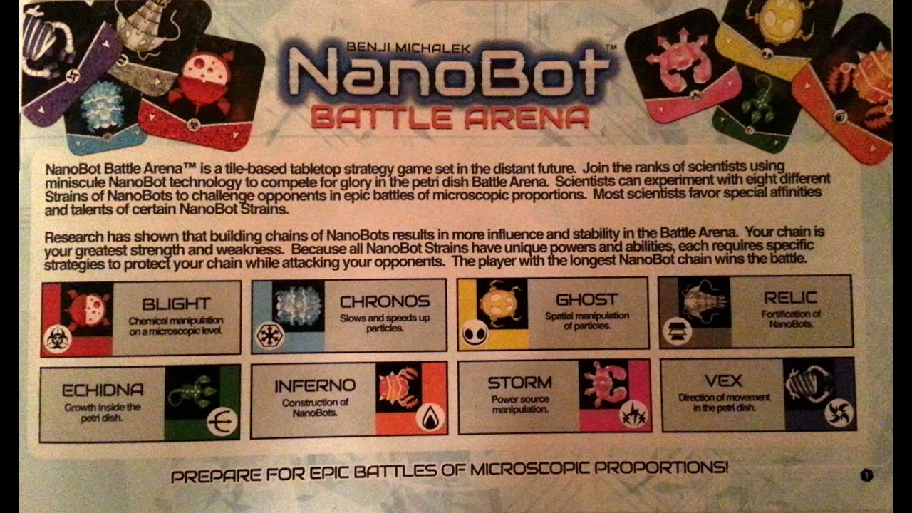 Nanobot Battle Arena (Part 1 How To Play) - YouTube