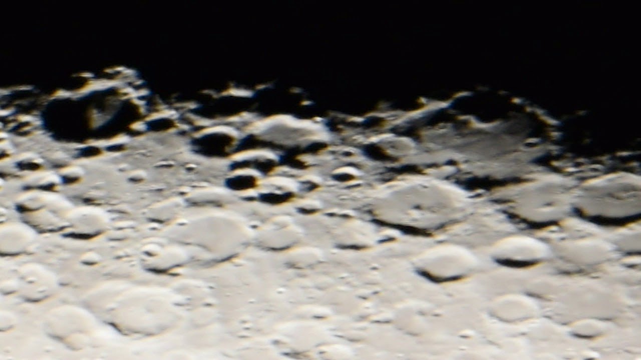 Live Telescope Footage On The Moon July 20th 2018 - YouTube