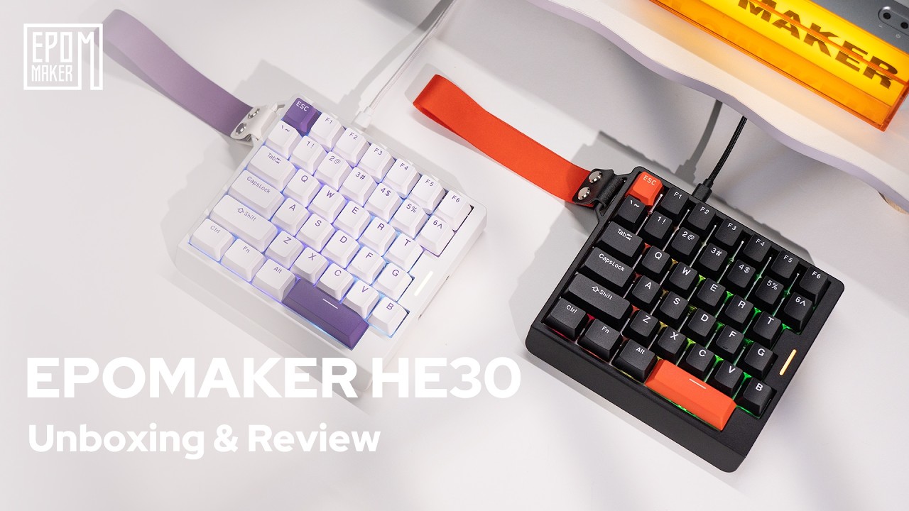 [Unboxing] Epomaker HE30 | Unboxing, Showcasing, Soundtest - YouTube
