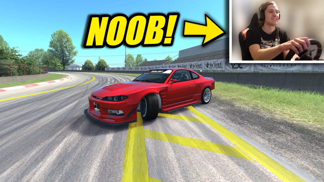 Sim Drifting NOOB on a budget! (BEST SETUP!) - YouTube