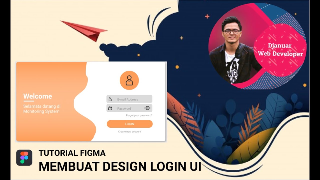 Tutorial Figma - Login UI - YouTube