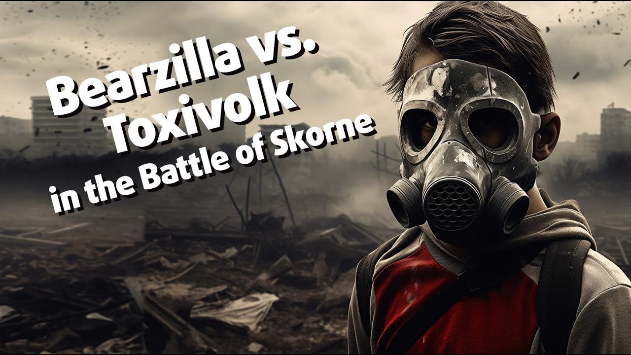 Bearzilla vs. Toxivolk in the Battle of Skornе - YouTube