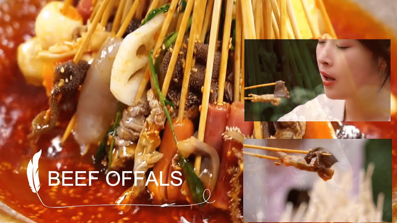 Yummy Beef Offal Recipe | How to Cook Beef Offal in My Village ...