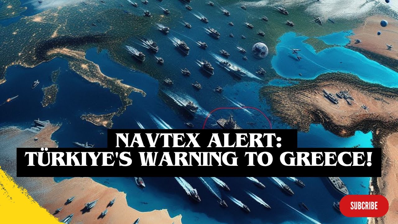 Navtex Alert | Türkiye's Warning to Greece - YouTube