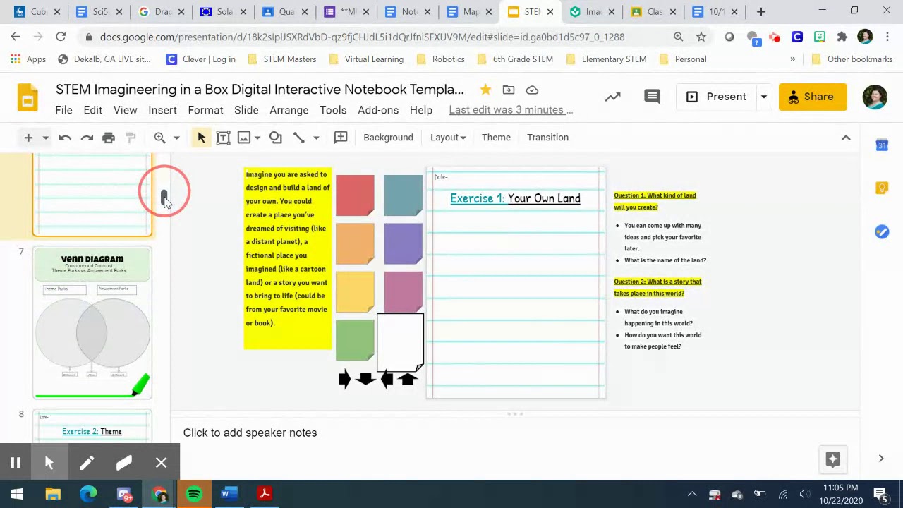 6th Grade STEM 10-23-2020 Virtual Class - YouTube
