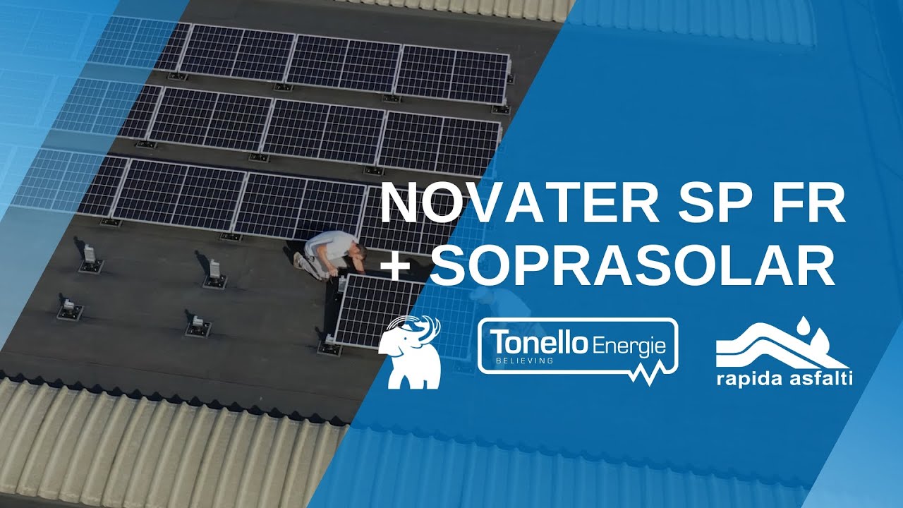SOPRASOLAR FIX EVO/FIX EVO TILT - MEMBRANA BITUMINOSA - YouTube
