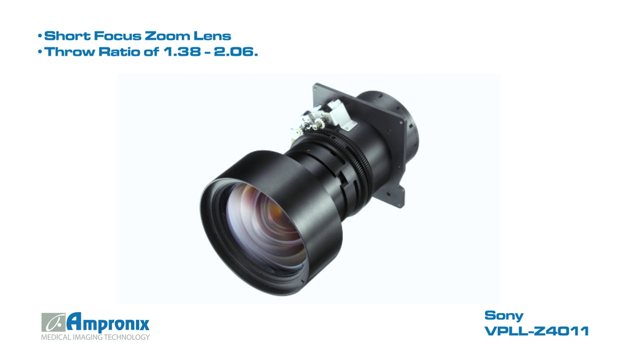 Sony VPLLZ4011 (VPLL-Z4011) Zoom Lens Sales | Service | Repair ...