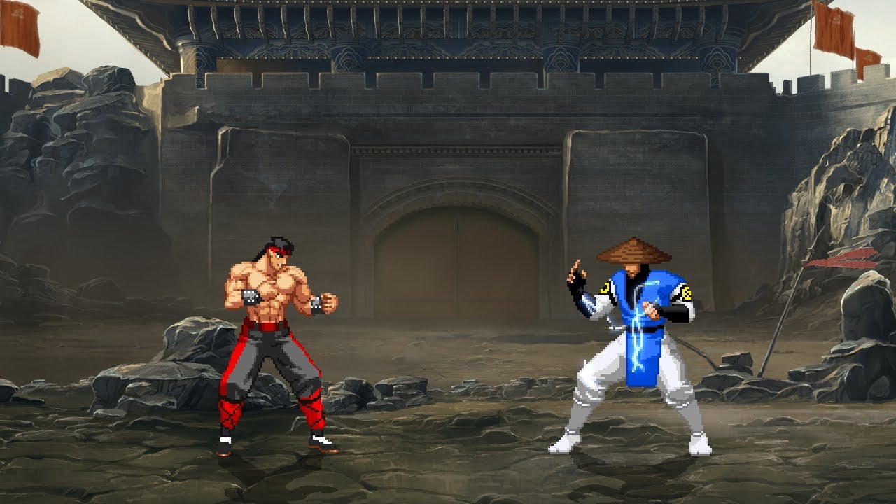 Capcom Vs SNK Evolution Kore Liu Kang Vs Raiden - YouTube