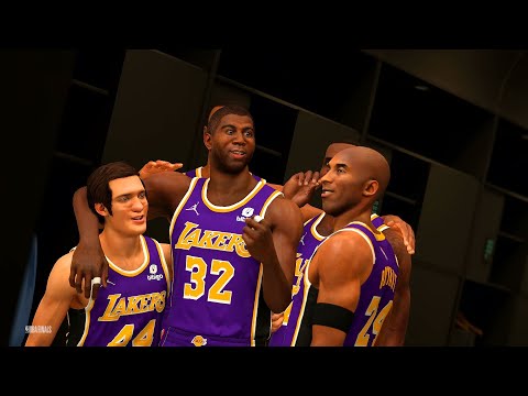 NBA 2K22 All-Time NBA Finals - LA Lakers vs. Miami Heat (Game 4) [1080p 60 FPS]