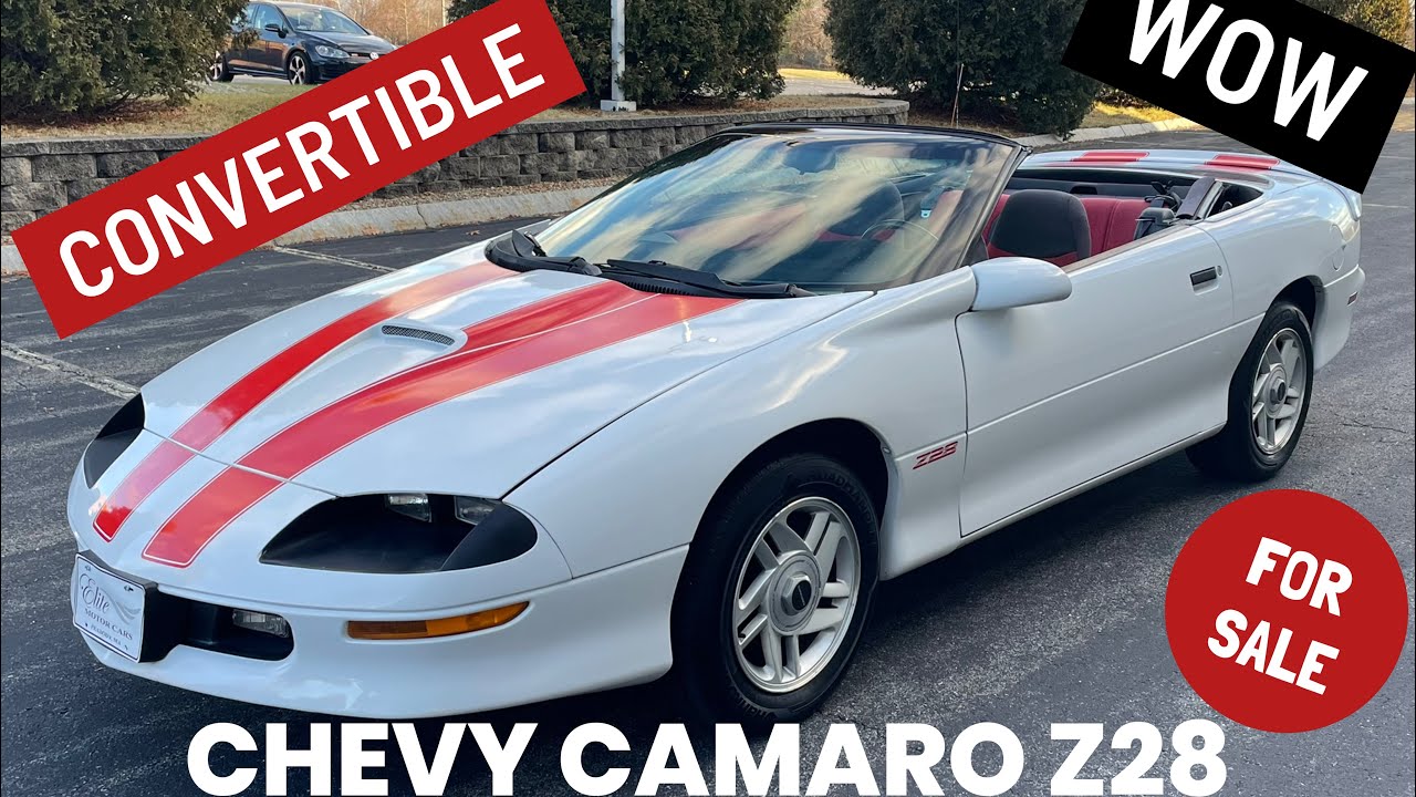 1995 Chevy Camaro Z28 Convertible V8 Beautiful Fun And Affordable For ...