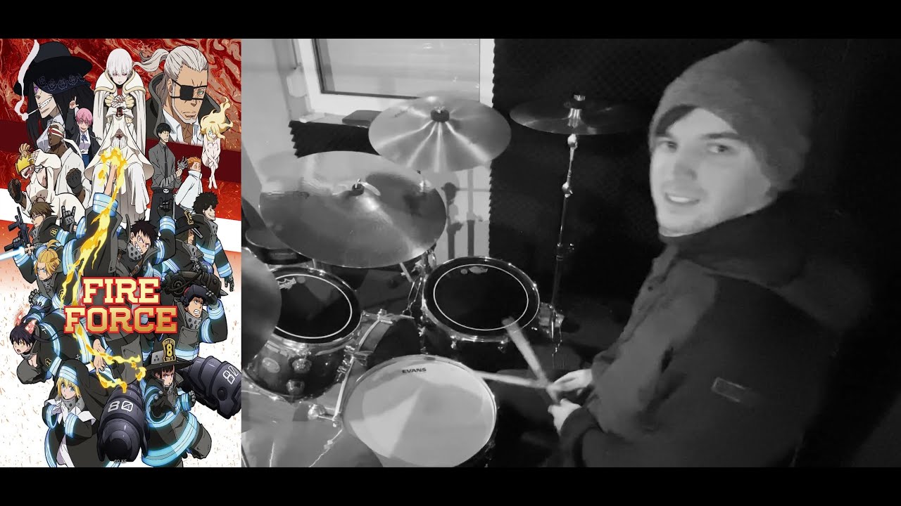 coldrain - MAYDAY feat. Ryo DRUM COVER 炎炎ノ消防隊 (Fire Force) オープニング - YouTube