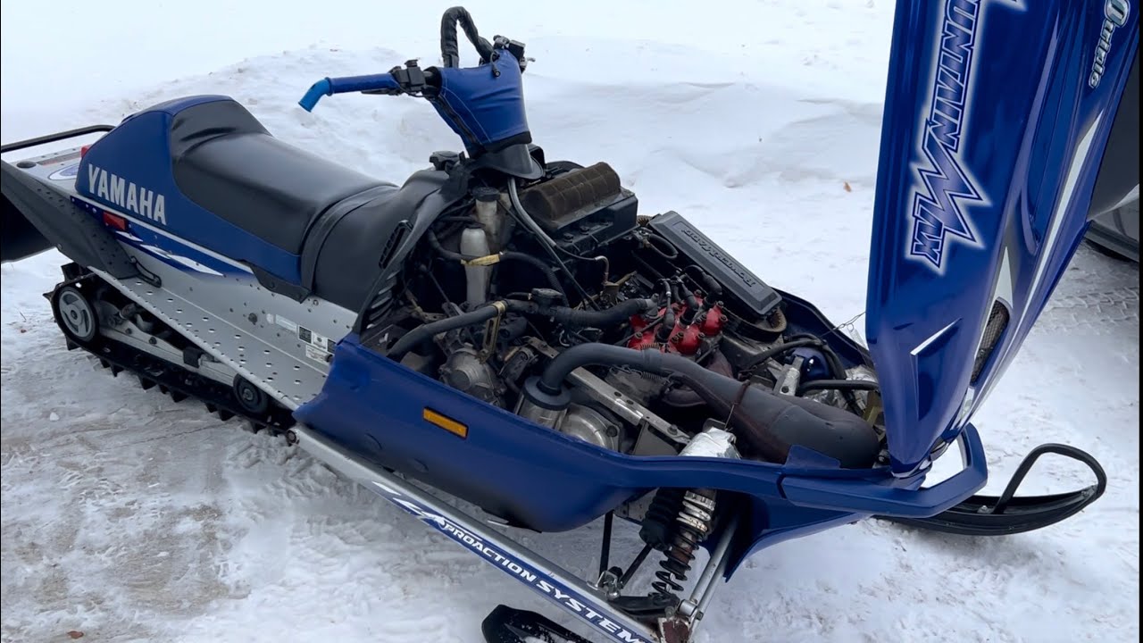 Mountain max 700 triple MBRP race can first test - YouTube
