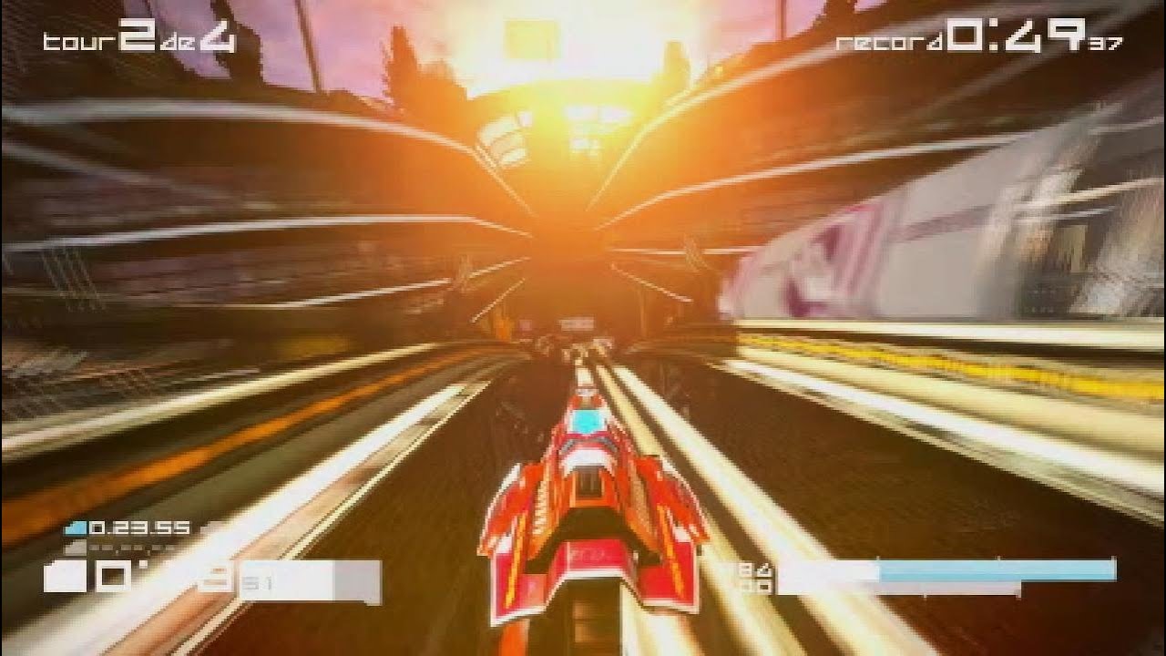 WipEout OC | Race : Metropia (Reverse) - Time Trial - Speed : Rapier ...