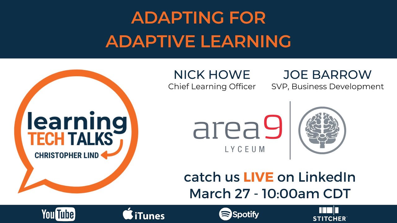Adapting for Adaptive Learning with #Area9 Lyceum - YouTube