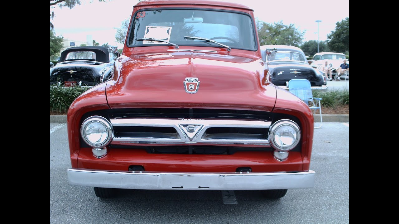 1953 Ford F100 Red WOaks041412 - YouTube