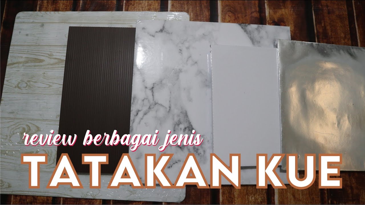 REVIEW MACAM MACAM TATAKAN KUE | ALAS KUE TART | CAKE BOARD UNTUK KUE ...