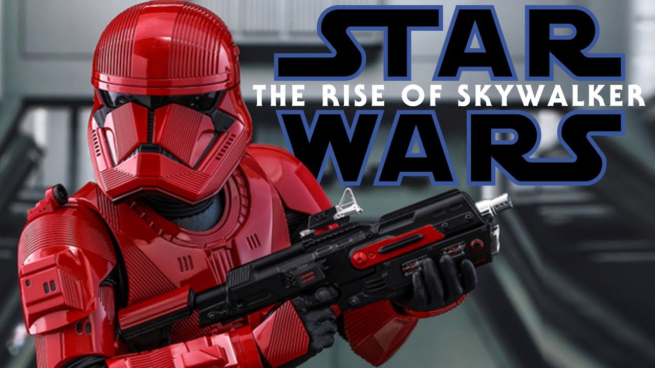 SITH TROOPER REVEALED - The Rise of Skywalker New Stormtrooper Reaction ...
