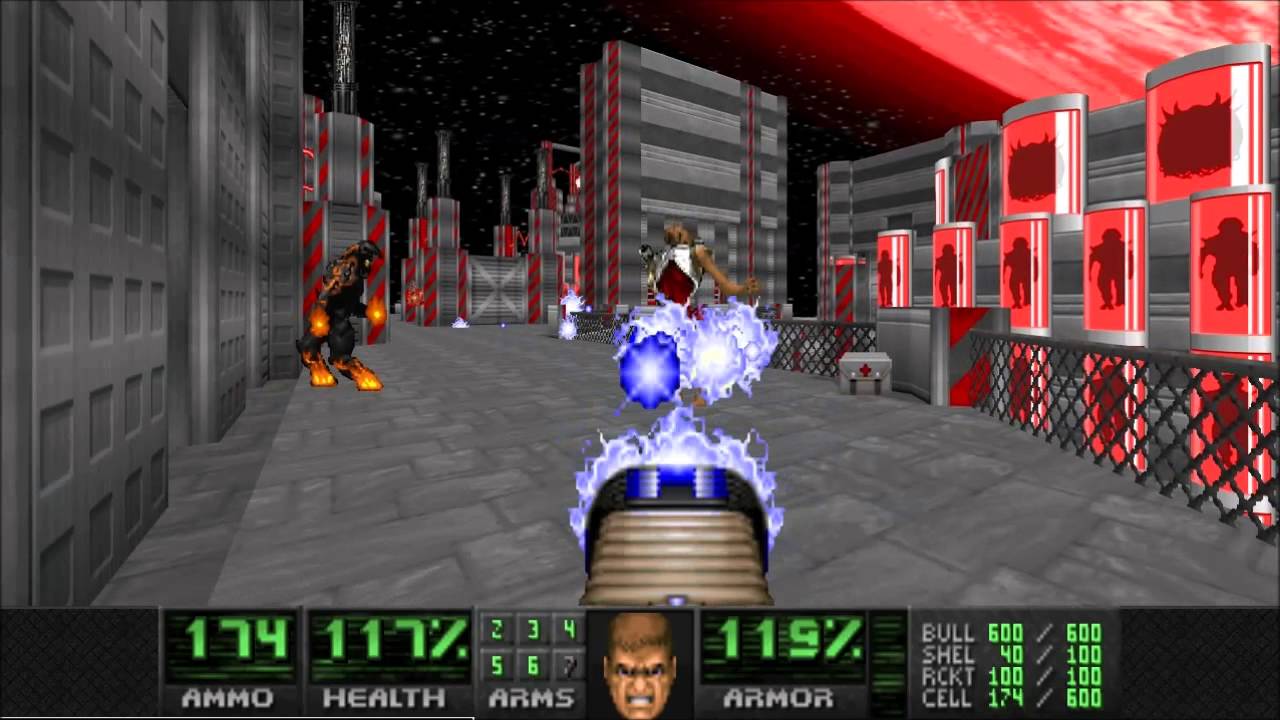 [DOOM 2] Valiant - MAP30 "Electric Nightmare" UV-Max - YouTube