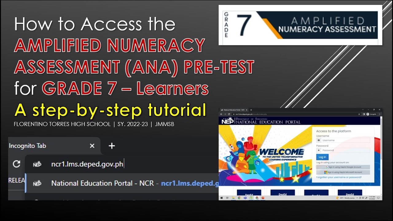 How To Access The Amplified Numeracy Assessment ANA For Grade 7 how-to-access-the-amplified-numeracy-assessment-ana-for-grade-7