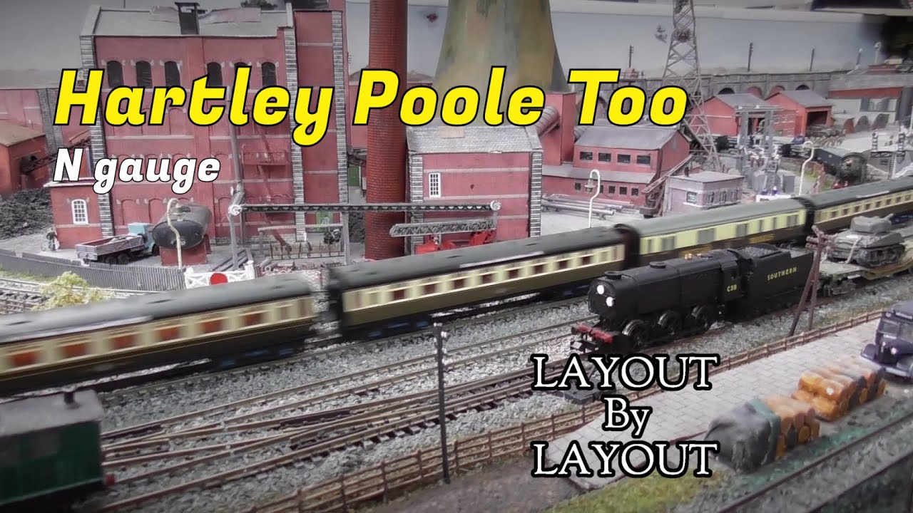 Hartley Poole Too: N gauge: Model Railway - YouTube