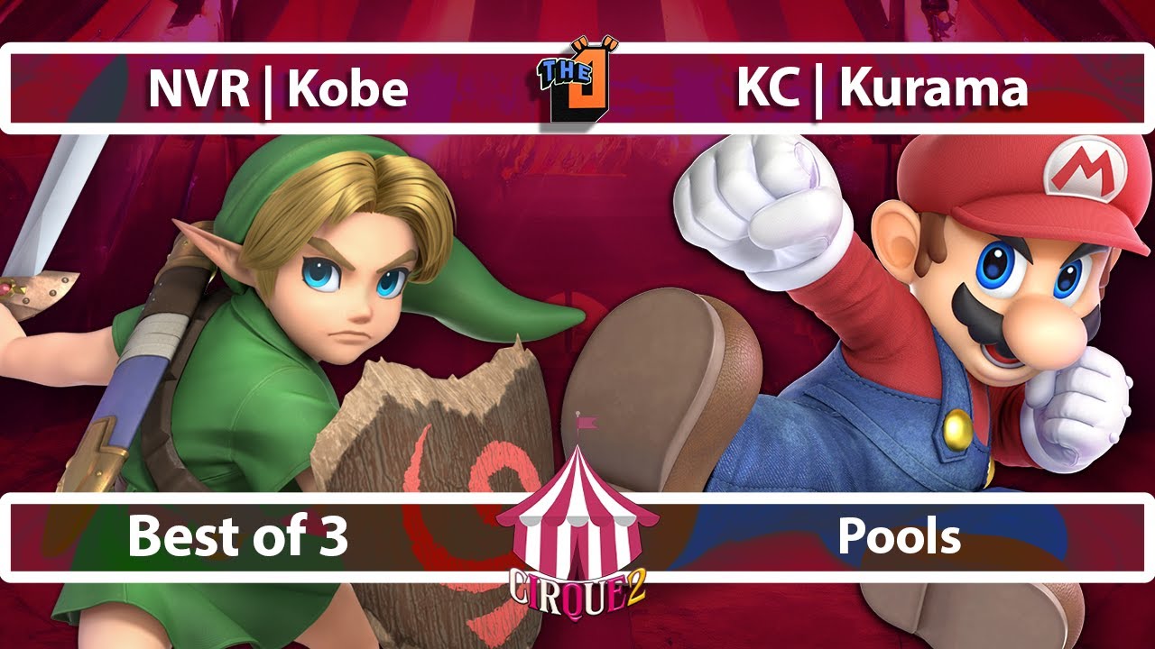 NVR | Kobe (Young Link) vs KC | Kurama (Mario) - Cirque 2 Smash ...