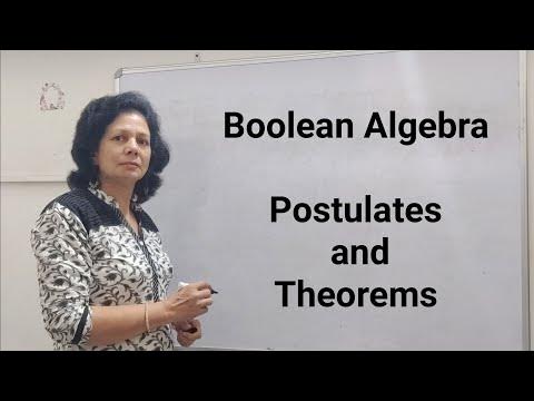 Boolean Algebra (Postulates and Theorems) - YouTube