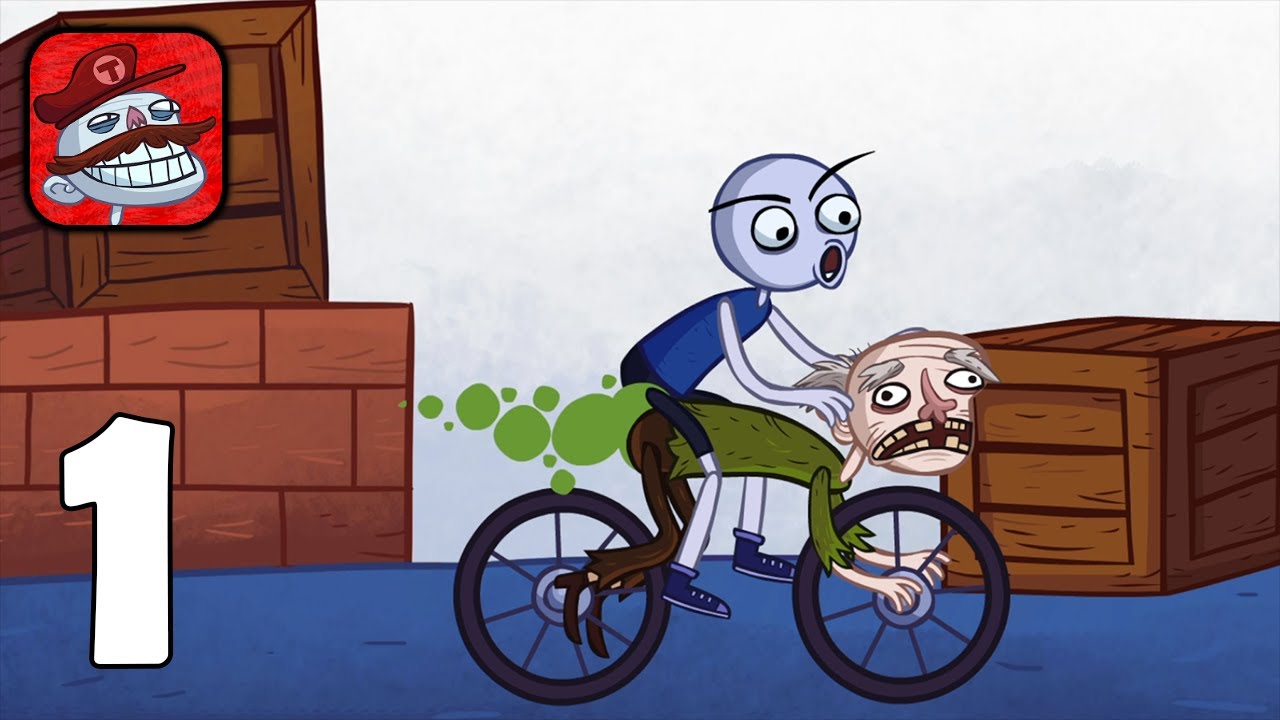 Troll Face Quest: Video Games - Super Trolling Funny Moments - Level 1 ...