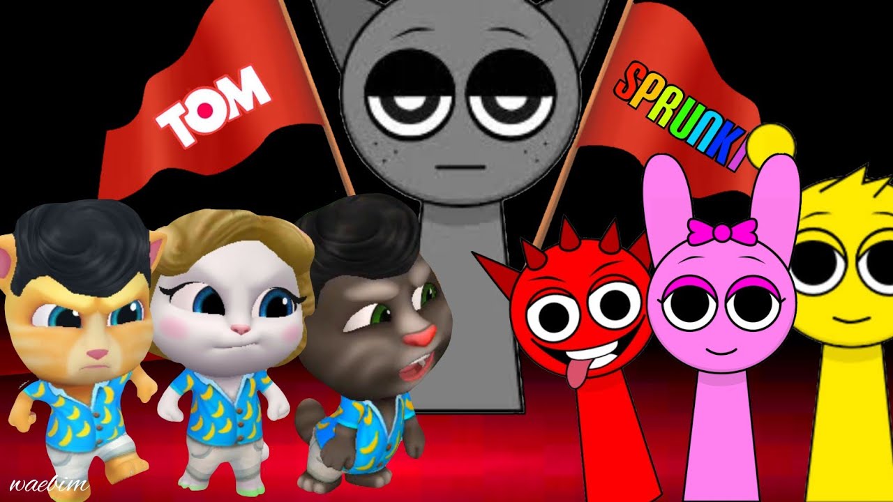 My Talking Tom Friends VS SPRUNKI - Incredibox Sprunki - YouTube