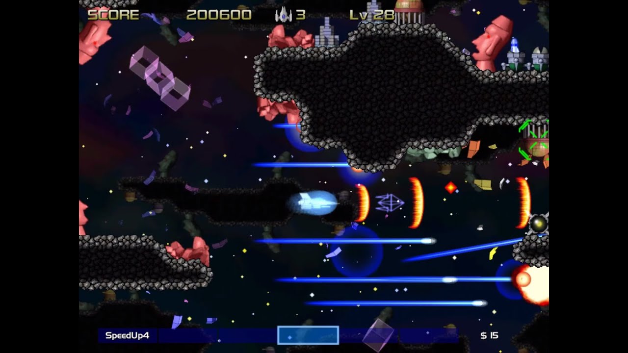 【SPOLOUS EX】Aルート（難易度ノーマル） K1機体 ノーコンティニュークリア - YouTube