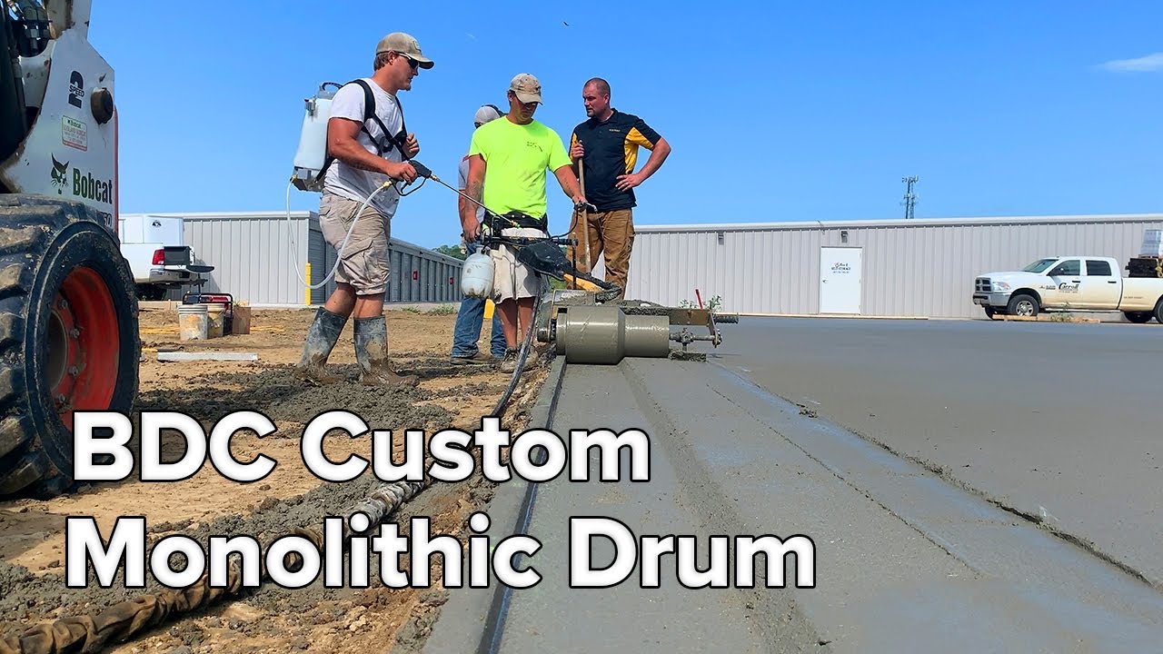 Curb Roller | Single Operator Curb Machine | Curb Roller Mfg.
