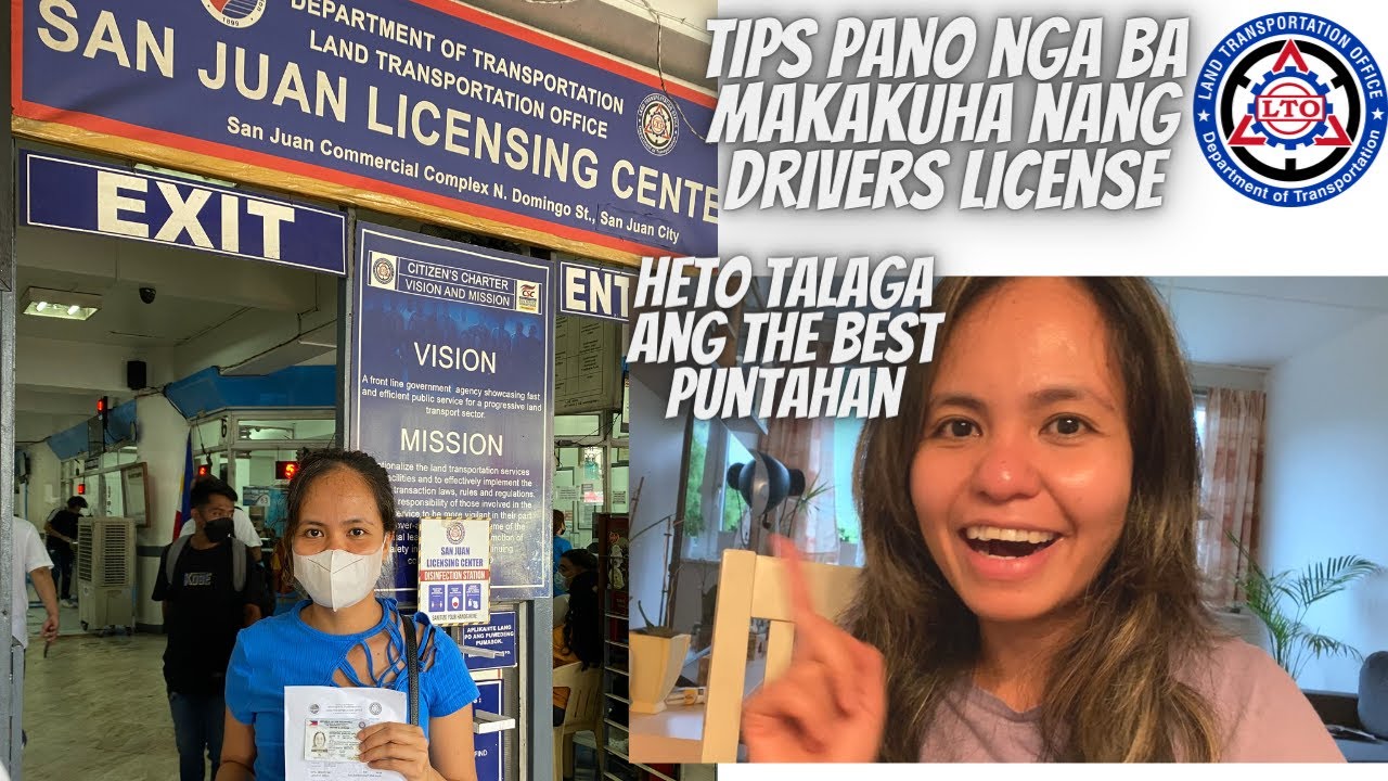 LTO SAN JUAN LICENSING CENTER PARA SA KUKUHA NANG DRIVERS LICENSE ...