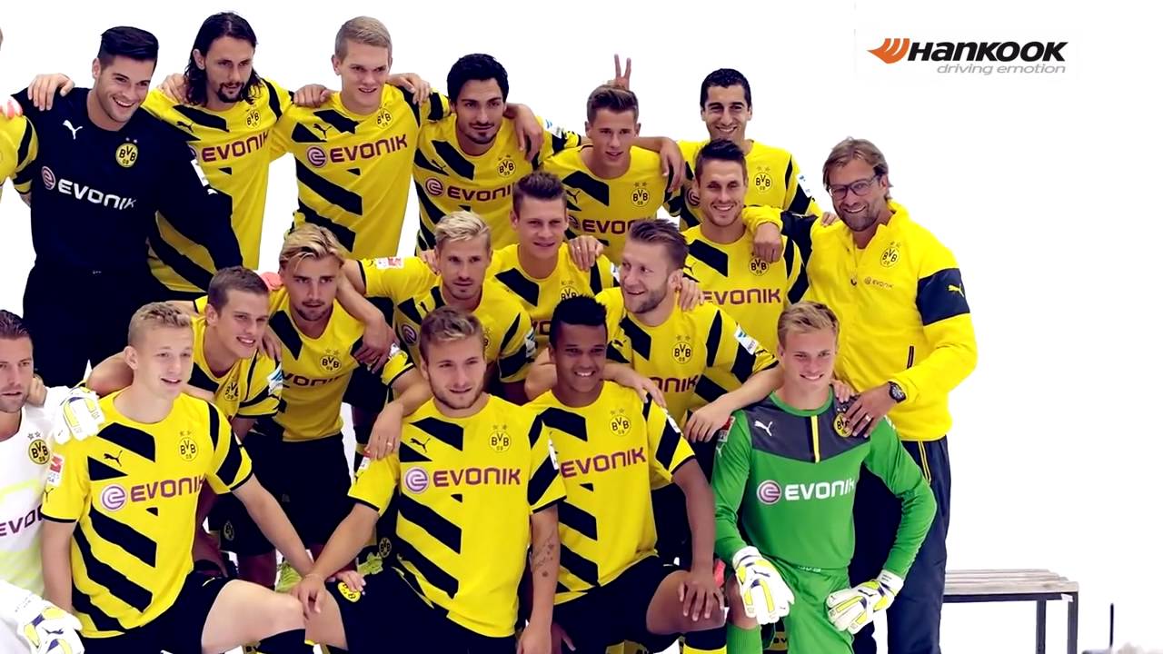 BVB-Fotoshooting mit Hankook - YouTube