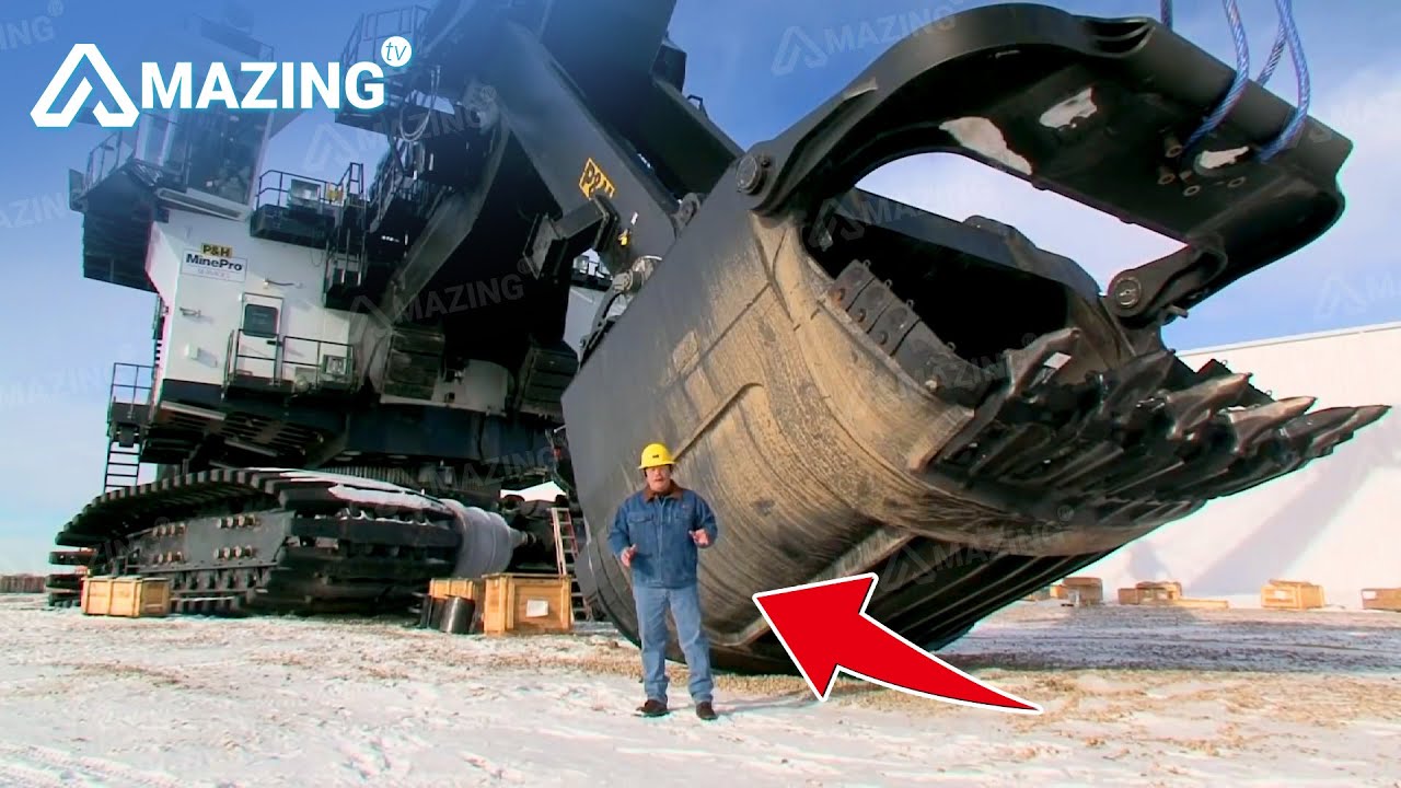 Top Machine - TOP 6 The most powerful shovel machine in the world - YouTube