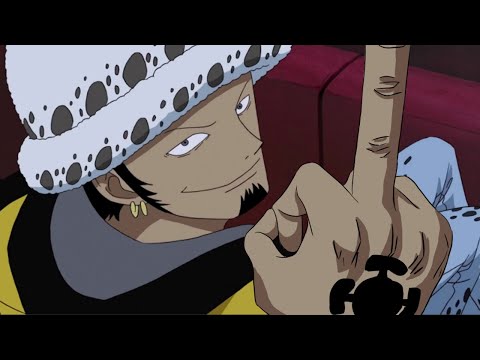 One Piece Uncensored (Law flips off Kid - Sub)