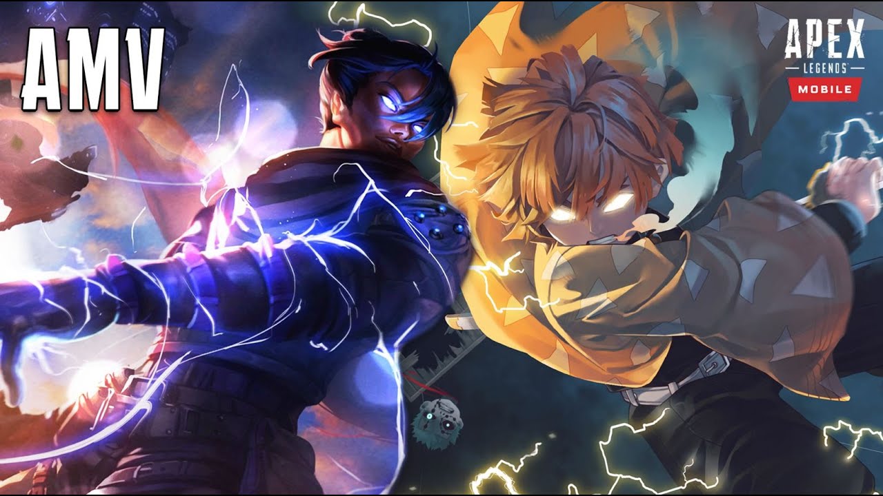 Godlike speed Zenitsu x Apex Legends Mobile - YouTube