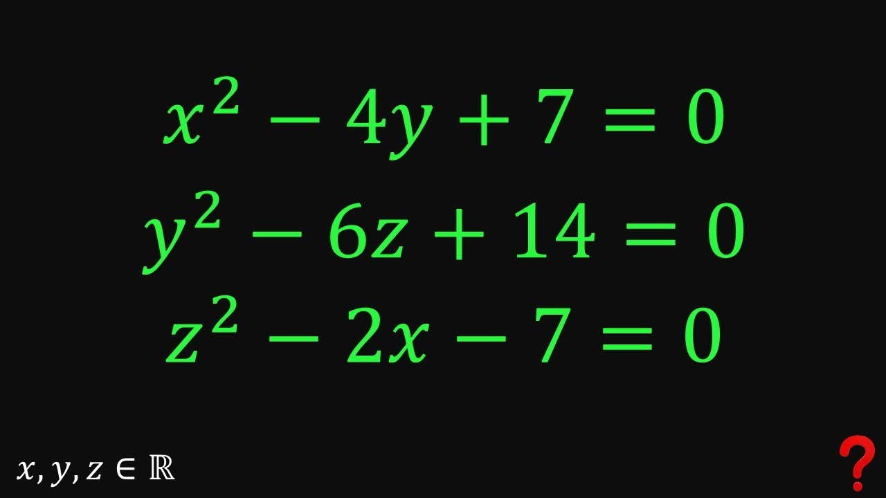 British Math Olympiad (Algebra challenge) - YouTube