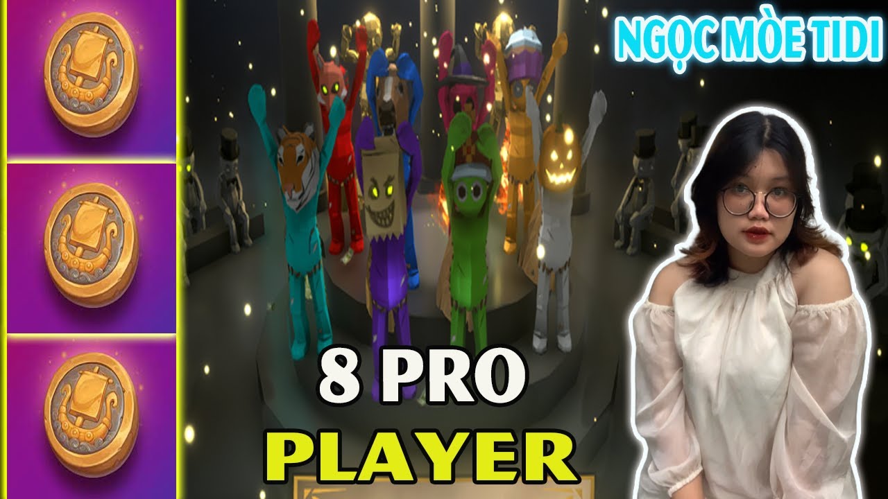 NGỌC MÒE TIDI - PRO PLAYER PUMMEL PARTY - 8 NGƯỜI CÙNG WIN TRONG MỘT ...
