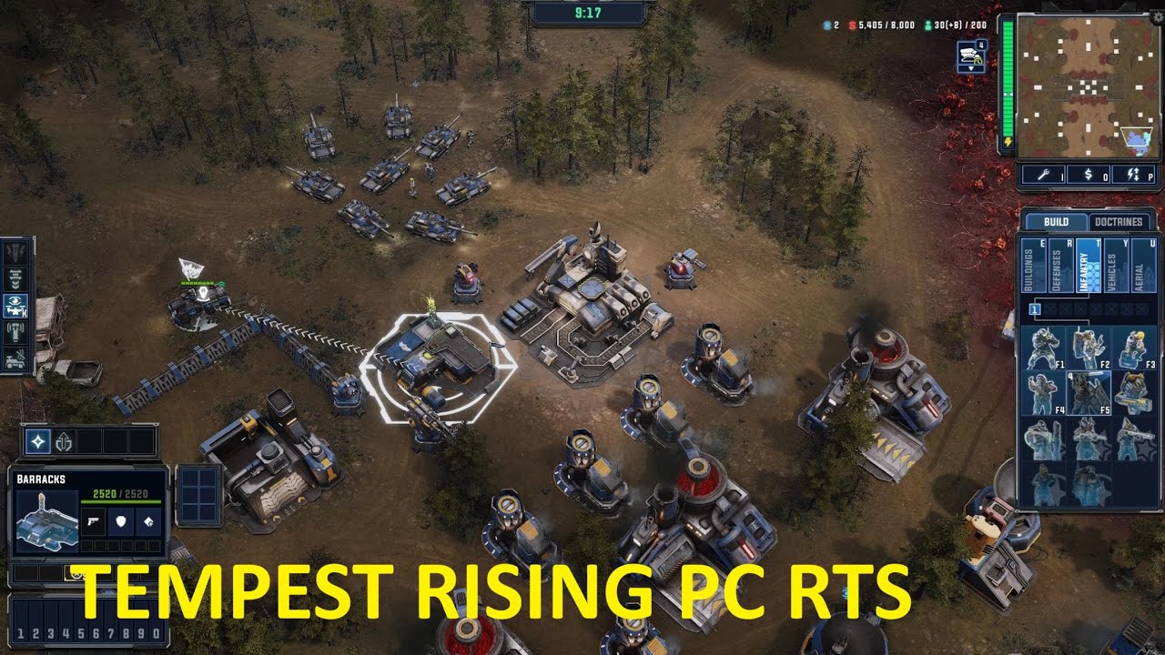 Tempest rising PC RTS - YouTube