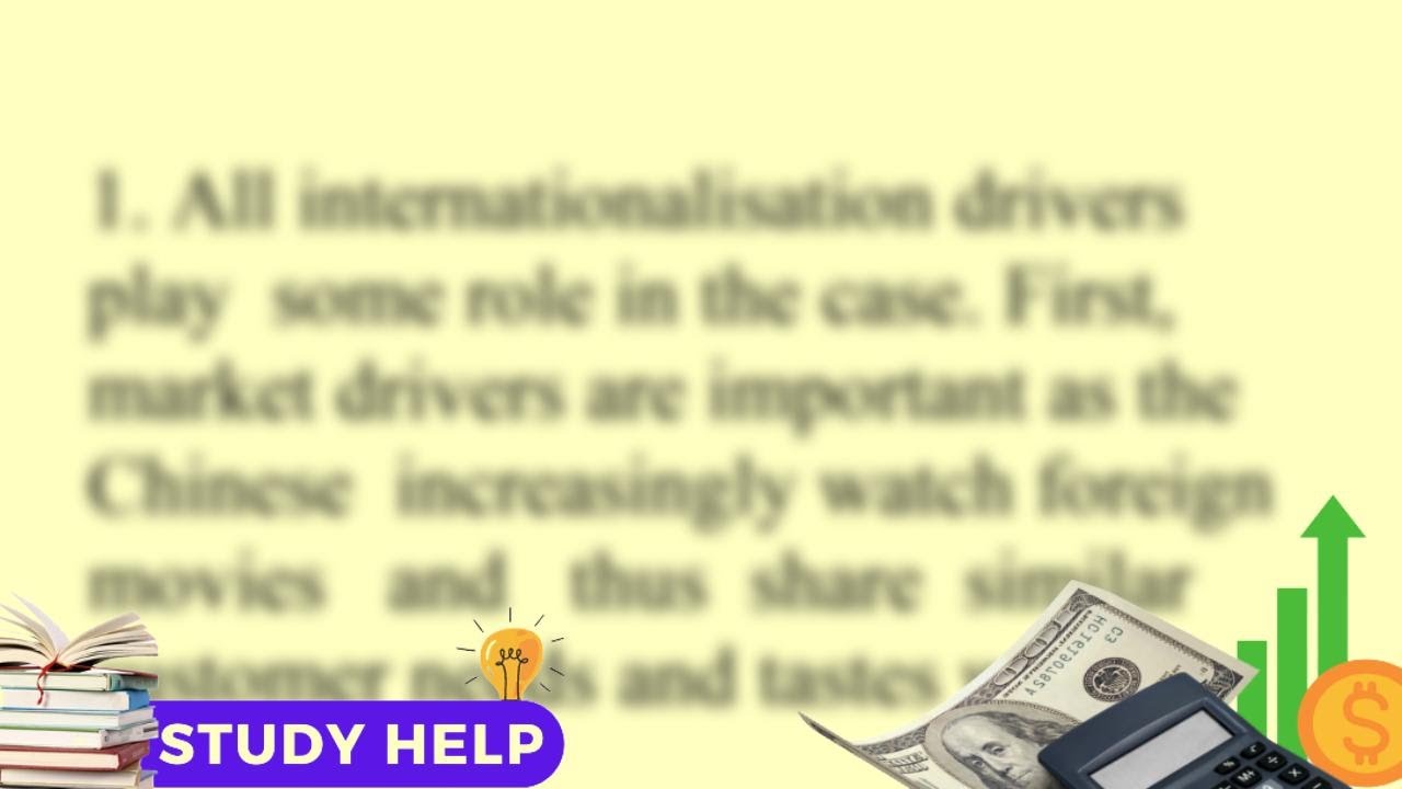 1. Considering Yips globalisation framework Figure 9.2 what drivers of ...