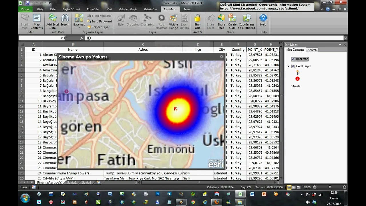 ArcMap ArcScene GIS Esri Maps for Office ARCGIS - YouTube