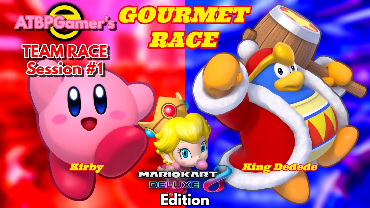 Gourmet Race - @ATBPGamerAndFriends Mario Kart 8 Deluxe Live Team Race ...