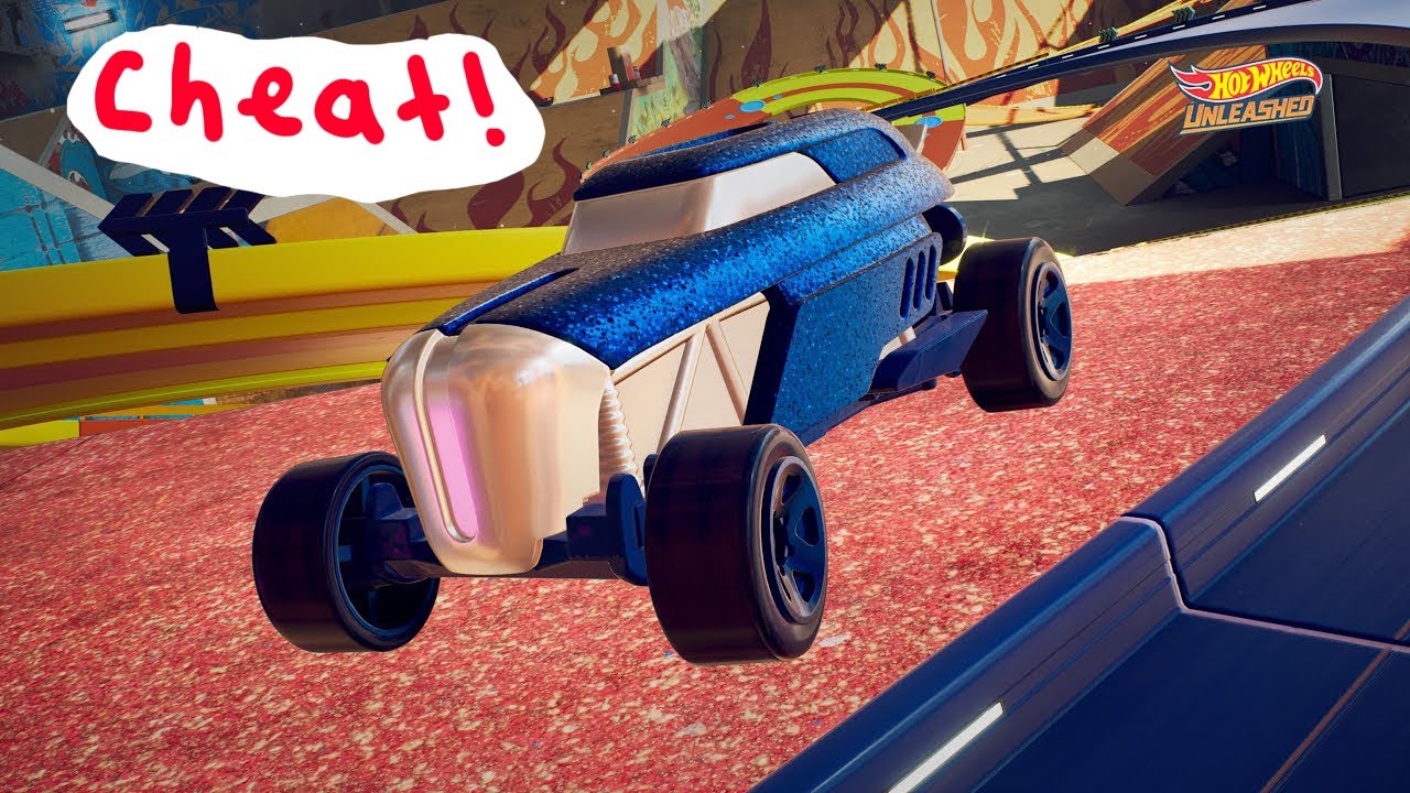How to cheat onThe Eliminator track! - HOT WHEELS UNLEASHED - YouTube