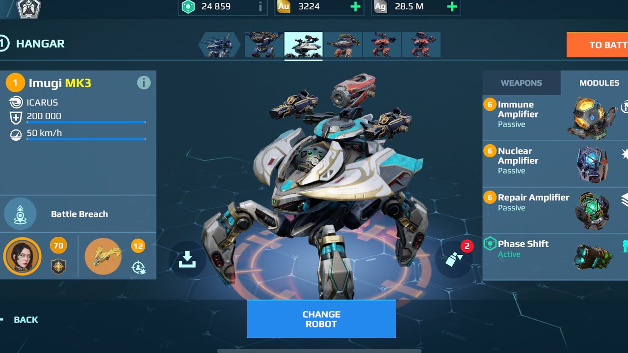 Imugi Ultimate Storm | War Robots Gameplay - YouTube