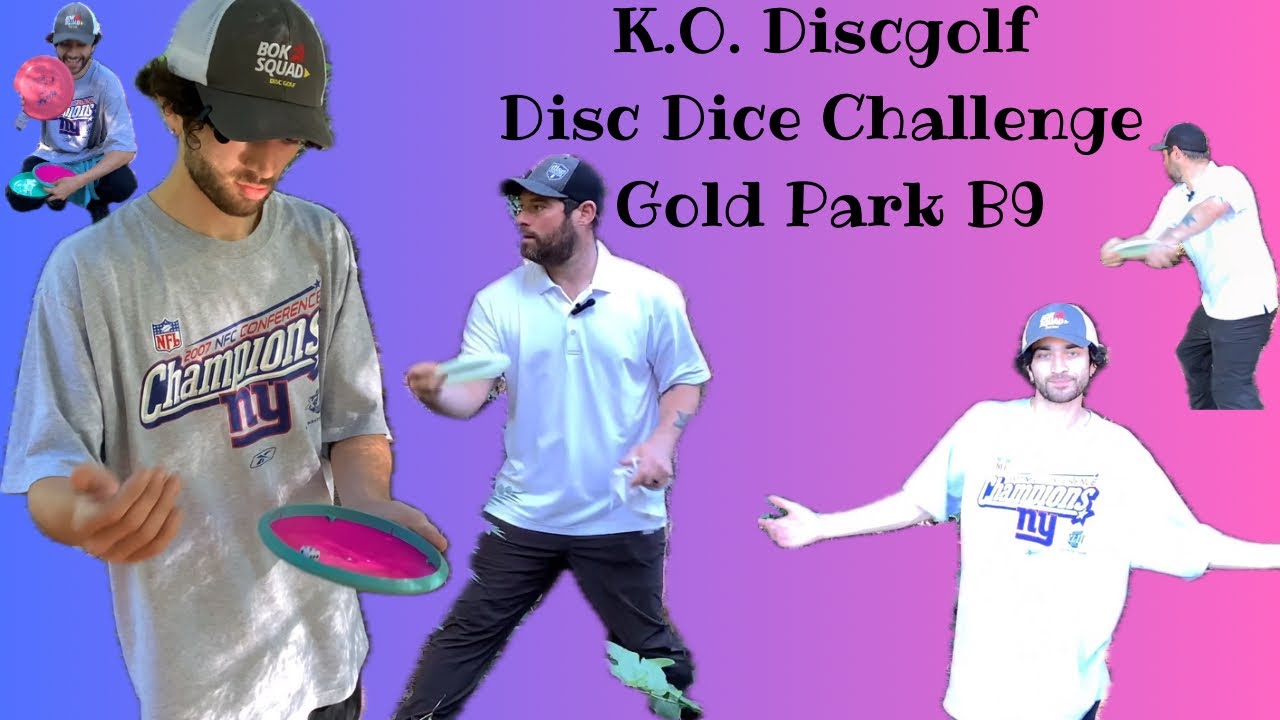 K.O. DG Disc Dice Challenge Gold Park B9 - YouTube